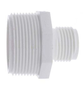 van enterprises pvc garden hose adapter (male 1.5" npt x 3/4" ght) for sump pump and pool pump hose adapter