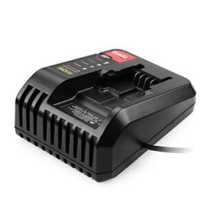 Powilling PCC692L 20V Battery Charger Compatible with Black+Decker 20V MAX Lithium-Ion Battery and Porter Cable Battery PCC680L PCC681L PCC682L PCC685LP PCC699L and Battery LBXR20 LBXR2020 LBX4020