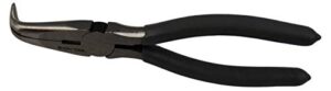 ion tool 7” angled needle nose pliers – 90 degree bent nose pliers