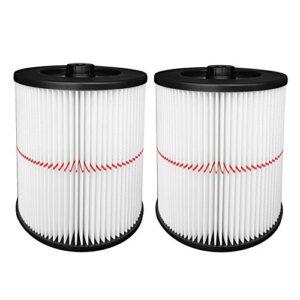 Reinlichkeit 2 Pack Cartridge Filter for Craftsman 17816 9-17816 Wet/Dry Air Filter Replacement Part