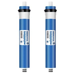 geekpure reverse osmosis ro membrane 50 gpd -nsf certificated-water filter replacement -pack 2