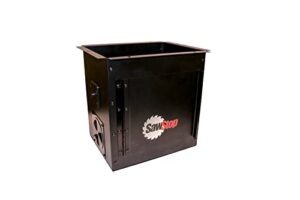 sawstop rt-dcb downdraft dust collection box for router lift