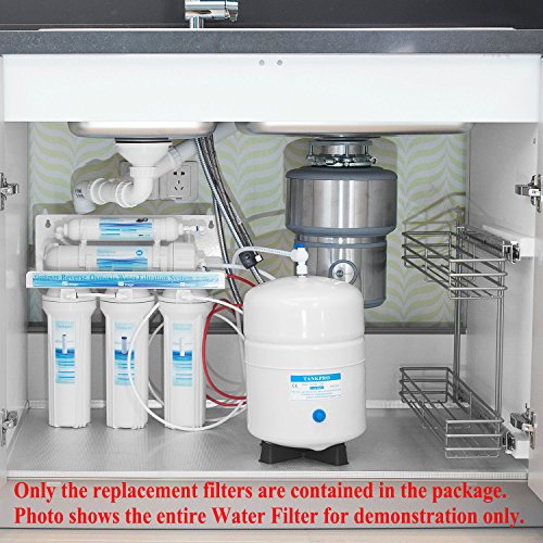 Geekpure Reverse Osmosis RO Membrane 100 GPD -NSF Certificated-Water Filter Replacement Cartridge-Pack 2