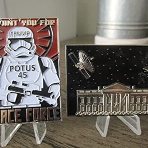 President Donald Trump United States Space Force Stormtrooper Challenge Coin