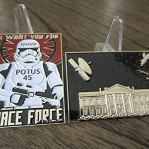 President Donald Trump United States Space Force Stormtrooper Challenge Coin