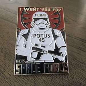 President Donald Trump United States Space Force Stormtrooper Challenge Coin