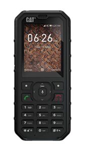 caterpillar cat b35 dual-sim 4gb ip68 (gsm only, no cdma) factory unlocked 4g/lte cellphone - uk/eu version (black)