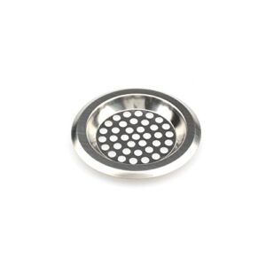 Sink Strainer 3 Inch - Bathroom Drain Hair Catcher - Kitchen Sink Drain Strainer - Drain Strainer Food, Waste, Hair for Kitchen Sink and Bathroom, Stainless Steel