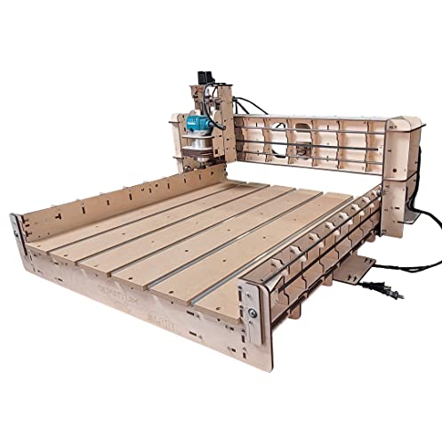 BobsCNC Quantum CNC Router Kit with the Makita Router Included (24" x 24" cutting area and 3.8" Z travel)