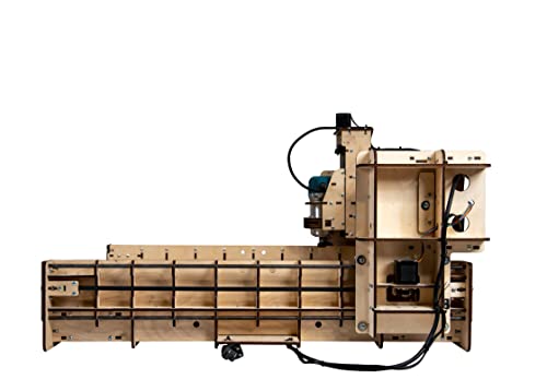 BobsCNC Quantum CNC Router Kit with the Makita Router Included (24" x 24" cutting area and 3.8" Z travel)