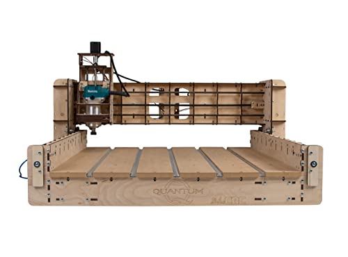 BobsCNC Quantum CNC Router Kit with the Makita Router Included (24" x 24" cutting area and 3.8" Z travel)