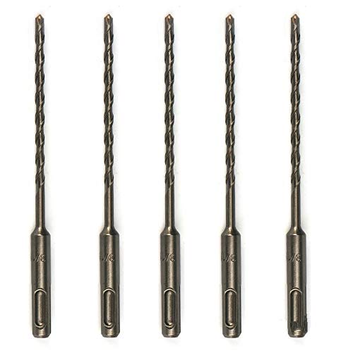 OXTUL 5PCS SDS Plus Hammer Drill Bits 1/4"x6"