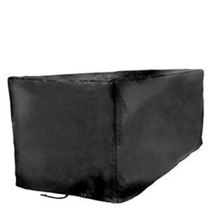 Sturdy Covers Deck Box Defender Cover - All-Season Outdoor Deck Box Cover (Black, Medium)