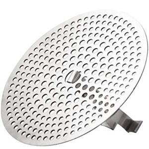 expawlorer hair catcher shower drain - stainless steel drain hair catcher bathtub strainer with stand for regular drains