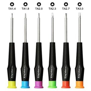 Fixinus Full Triangle Head Screwdriver Set For Electronic Toys, 7-Piece Triangle Security Screws Driver Tool Kit For Thomas McDonald's Toy Series Repair Battery Disassemble - Toys Triangle Driver Set