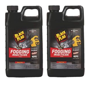 black flag outdoor fogging insecticide, 64 oz, pack of 2