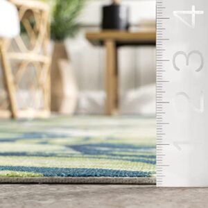 nuLOOM Lisa Floral Indoor/Outdoor Area Rug, 5x8, Multi