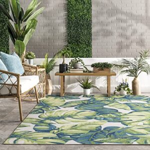 nuLOOM Lisa Floral Indoor/Outdoor Area Rug, 5x8, Multi