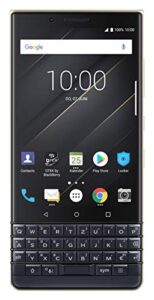 blackberry key2 le (lite) dual-sim (64gb, bbe100-4, qwertz keypad) (gsm only, no cdma) factory unlocked 4g smartphone - international version (champagne/gold)