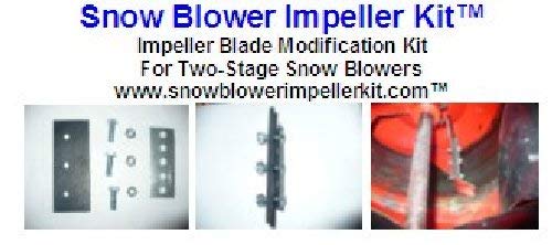 3/8" 3-Blade Snow Blower Impeller Kit - 3/8" 3-Blade Universal - Modifies 2/3 Stage Machines