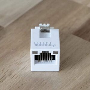 WatchfulEyE WTH-SG/RJ45-S Direct in Line Plug-in Ethernet Surge Protector