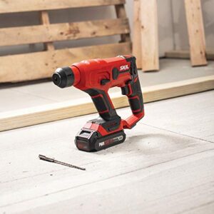 SKIL 20V SDS-plus Rotary Hammer, Includes 2.0Ah Pwrcore 20 Lithium Battery & Charger - RH170202