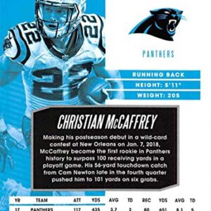 2018 Absolute Football #14 Christian McCaffrey Carolina Panthers Official NFL Trading Card made by Panini