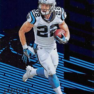 2018 Absolute Football #14 Christian McCaffrey Carolina Panthers Official NFL Trading Card made by Panini