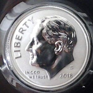 2018 s roosevelt dime 2018 s silver reverse proof roosevelt dime rare only 200000 minted dime gem us mint dcam