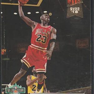 1992-93 Fleer Ultra #216 Michael Jordan Basketball Card - Top 20 Jammer