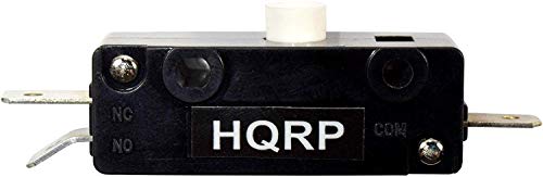 HQRP Push Button Switch Compatible with Cherry E13-00E, Sears, Craftsman, MTD Snow King Snow Blower Snowblower Snowthrower