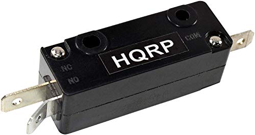 HQRP Push Button Switch Compatible with Cherry E13-00E, Sears, Craftsman, MTD Snow King Snow Blower Snowblower Snowthrower