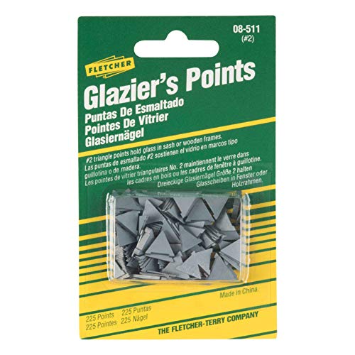 Fletcher Glazier Points Repairing or reglazing windows 0 oz. 225 pk