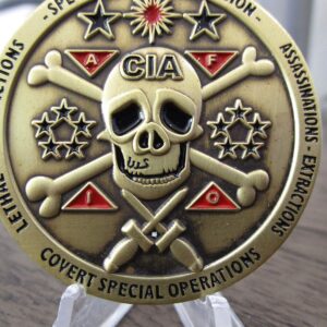 Central Intelligence Agency Covert Special Operations Clandestine Service Lethal Humint CIA Challenge Coin