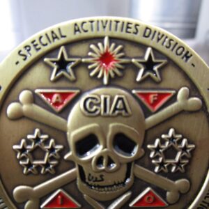 Central Intelligence Agency Covert Special Operations Clandestine Service Lethal Humint CIA Challenge Coin