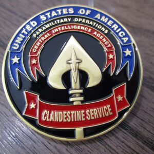 Central Intelligence Agency Covert Special Operations Clandestine Service Lethal Humint CIA Challenge Coin