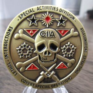 Central Intelligence Agency Covert Special Operations Clandestine Service Lethal Humint CIA Challenge Coin