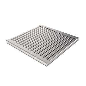 Vodaland - 22x22 inch Stainless Steel Catch Basin ADA/Heel Proof C class Package