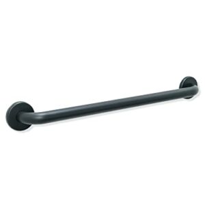 Matte Black 24" Grab Bar for Bathroom Shower Toilet - ADA Safety Handrail/304 Stainless Steel/Smooth