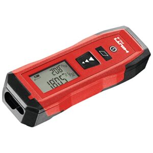 Hilti PD-S Laser Distance Meter 60M/197ft, Handheld Range Measure Meter Rangefinder Diastimeter with Area Measurement, Range Finder Highlight Display Measuring Tool