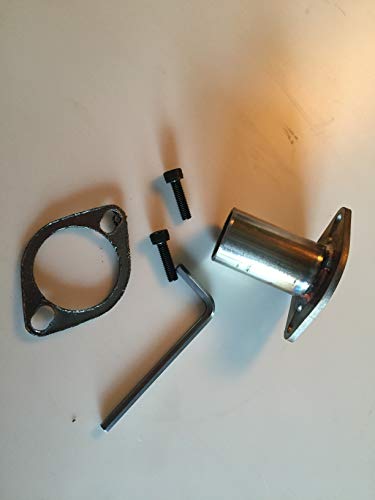 GenExhaust for Honda EU6500iS/EU7000iS Generator 1" Silicone tubing Exhaust Extension 3 Foot Length.