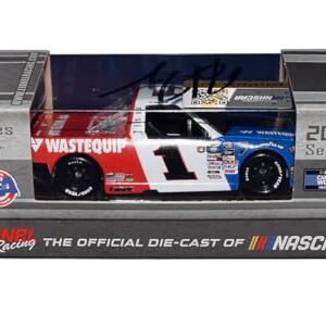 AUTOGRAPHED 2022 Hailie Deegan #1 WastEquip Racing DARLINGTON THROWBACK (Bobby Allison Tribute) Signed Lionel 1/64 Scale NASCAR Diecast Car with COA