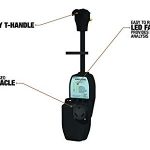 Southwire Company LLC 44380 Surge Guard 30A Portable , black