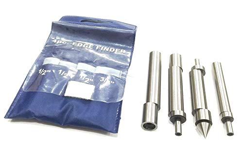 TOOL STEEL QUALITY 4 PIECES EDGE FINDER SET INCLUDES EF-130,132,133,134