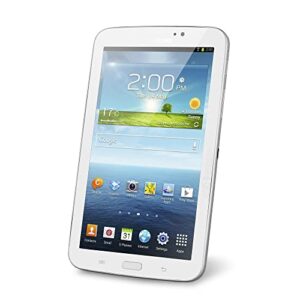 samsung galaxy tab 3 tablet (t210r) white - 8gb, wifi only, 7in - (renewed)