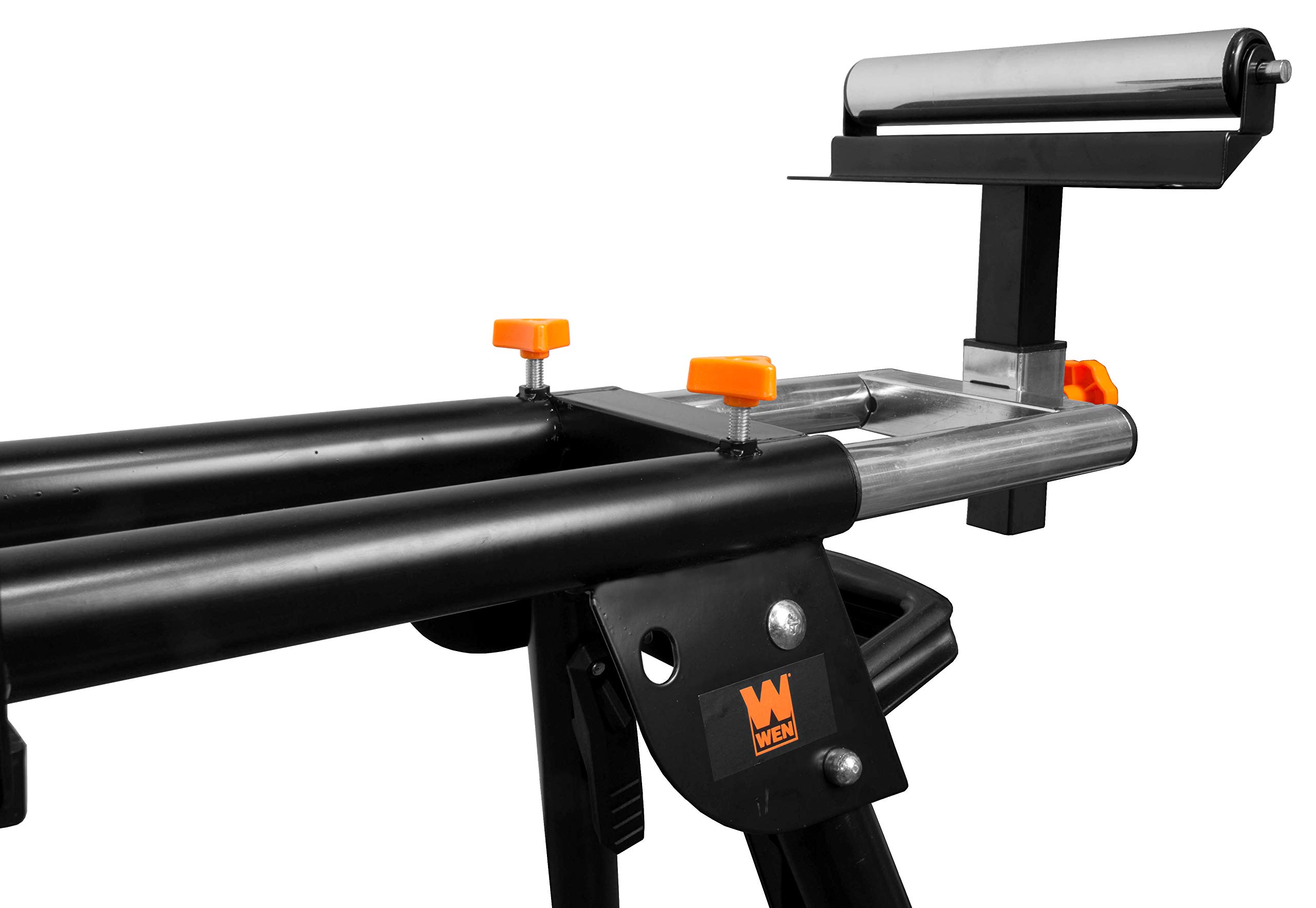 WEN Miter Saw Stand, Collapsible and Rolling with 3 Onboard Outlets (MSA330)