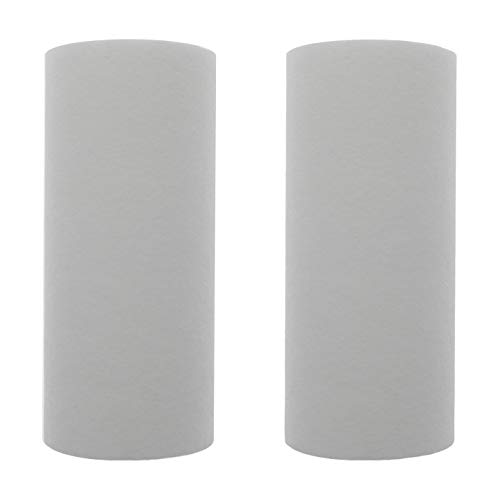 Tier1 10 Micron 10 Inch x 4.5 Inch | 2-Pack Spun Wound Polypropylene Whole House Sediment Water Filter Replacement Cartridge | Compatible with Hydronix SDC-45-1010, SDF-45-1010, Home Water Filter