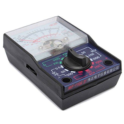 ChgImposs Analog Multimeter Electric AC/DC Current OHM Decibels Voltage Voltmeter Ammeter with Test Leads