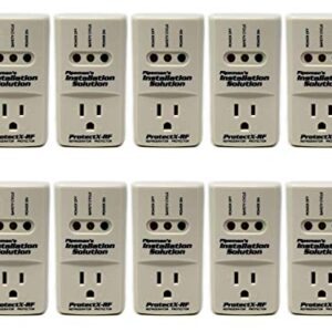 10 Pack 1800 Watts Refrigerator Voltage Protector Brownout Surge Appliance (New Model)