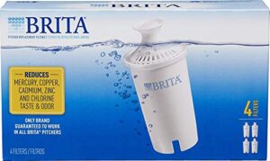 Brita Water Pitcher, 4 Filters